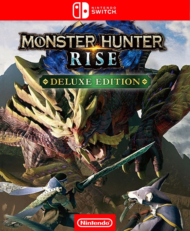 Monster Hunter Rise Deluxe Edition - NINTENDO SWITCH | PS4 Digital ...